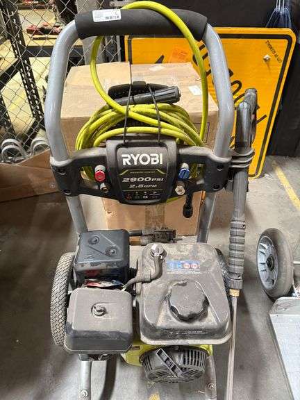 RYOBI 2900 PSI Gas Powered Pressure Washer - Sierra Auction Management Inc