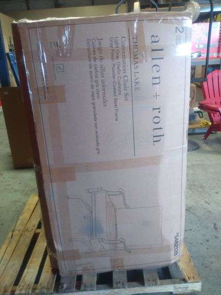 (2 PC) Allen Roth Conversation Chair Set - Sierra Auction Management Inc