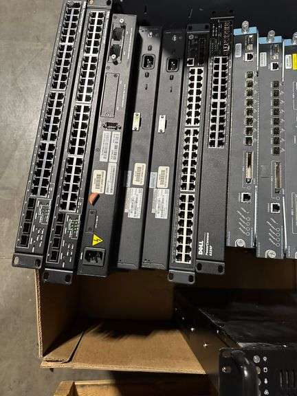 (P) With Assorted Server Electronics Including- DELL PowerConnect 6224P ...