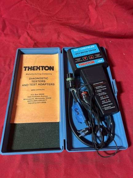 Thexton 398 GM Chrysler IACV Motor Idle Air Control Valve TEST Kit ...