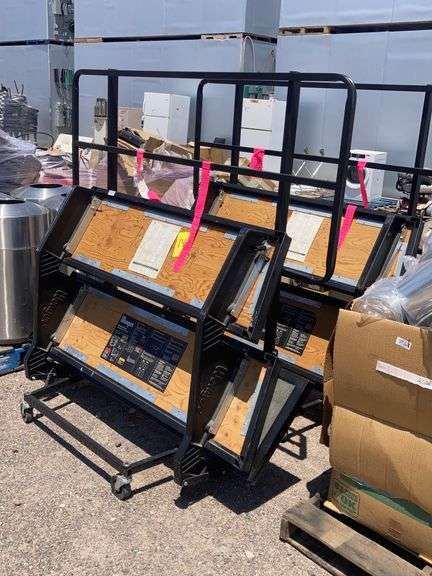 (2) Wenger three tier mobile riser platforms. - Sierra Auction ...