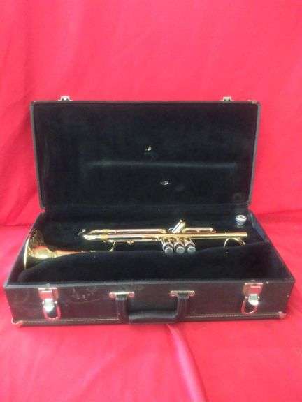 Trumpet With Case - Sierra Auction Management Inc