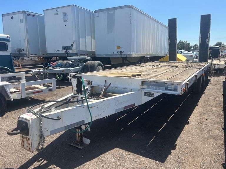 2006 Fleming Trailers TD825-A10 Flatbed Trailer - Sierra Auction ...