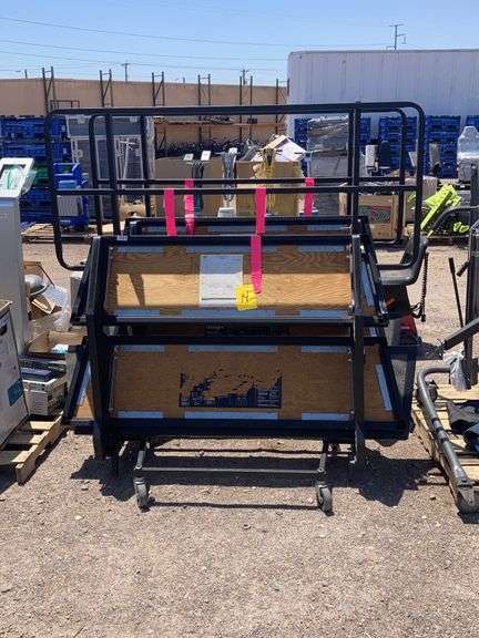 (2) Wenger three tier mobile riser platforms. - Sierra Auction ...