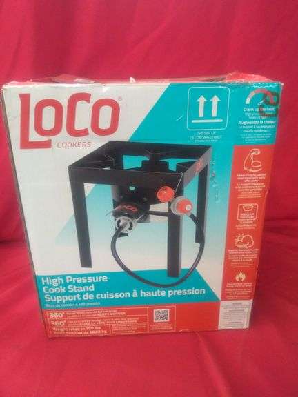 Loco High Pressure Cook Stand - Sierra Auction Management Inc