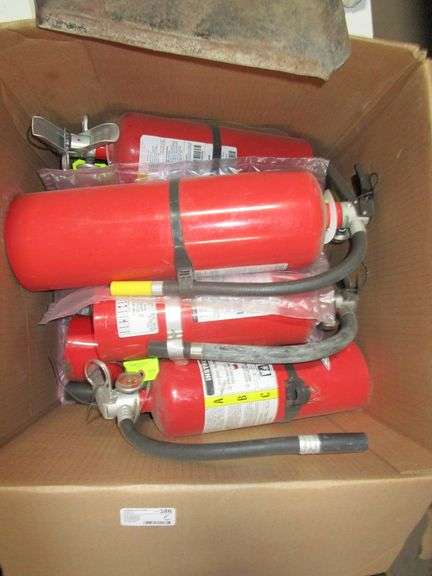 (P) With Misc Fire Extinguishers and (2) CINTAS First Aid Center ...