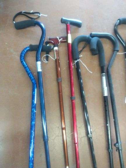 Assorted Walking Canes - Sierra Auction Management Inc