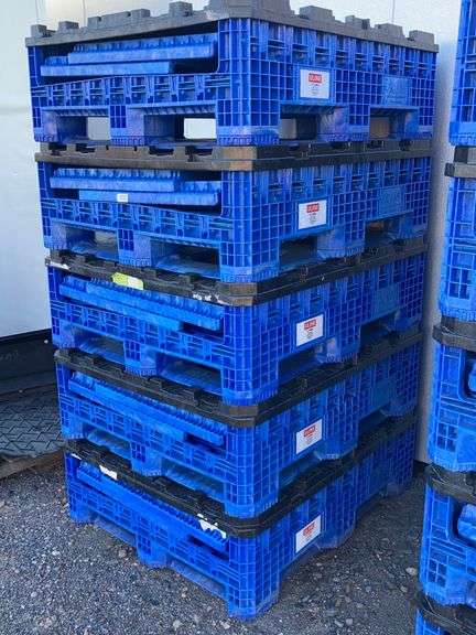 (5) U-Line forklift friendly collapsible bulk containers . - Sierra ...