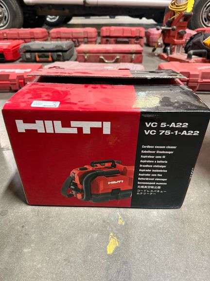 HILTI VC 5-A22 CORDLESS VACUUM - Sierra Auction Management Inc