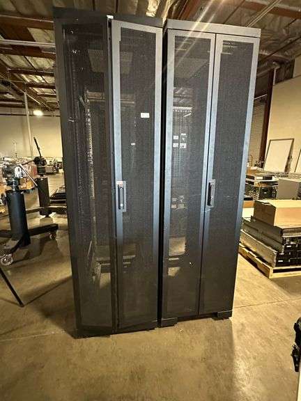 (2) APC Metal Racks - Sierra Auction Management Inc