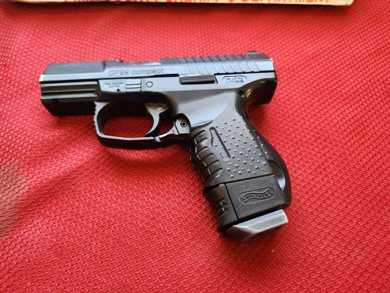 1 ( Qty) Walther CP99 Compact 4.5MM BB Gun - Sierra Auction Management Inc