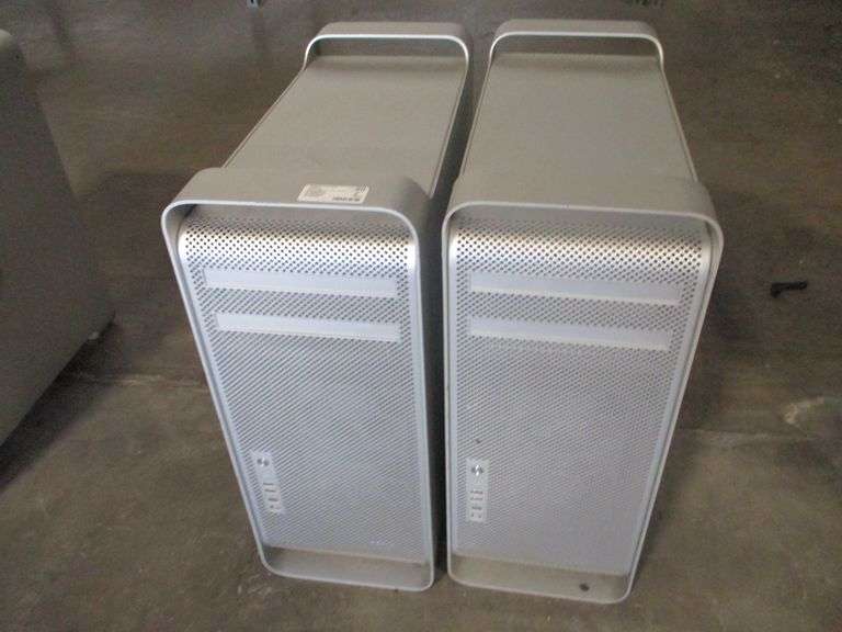 (2) Apple Mac Pro Tower 2.8 GHz, 2GB Ram - Sierra Auction Management Inc