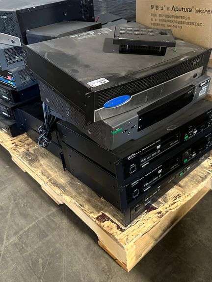 (P) With Assorted Electronics Including- Yamaha Monitor Speakers MS202 ...