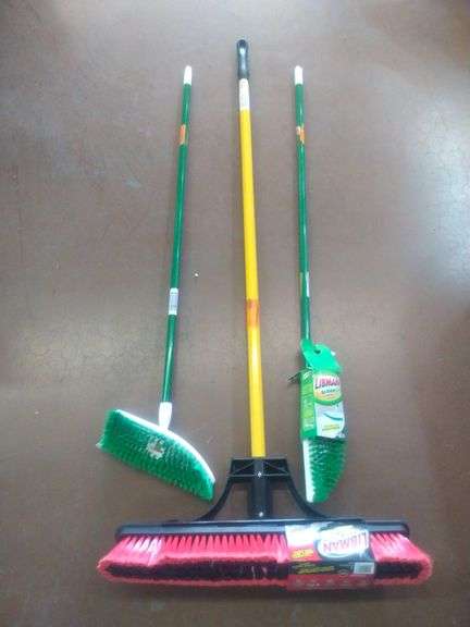 Libman Multi-Surface Heavy Duty Push BroomAnd Floor Scrubs - Sierra ...
