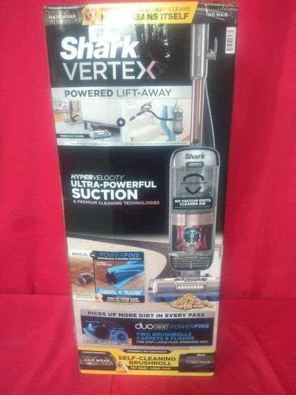 Shark Vertex Vacuum Hyper Velocity Ultra Powerful Suction and Premium ...