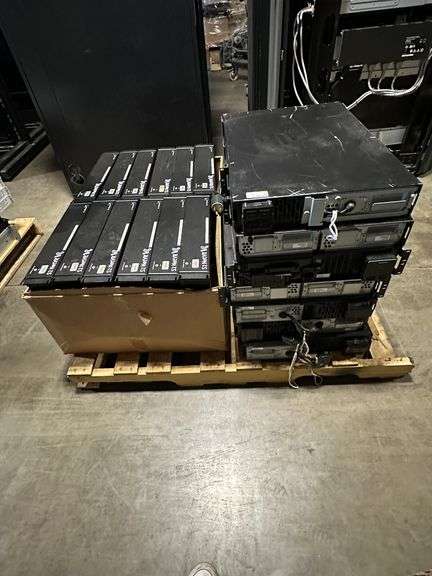 (P) With Assorted Server Electronics Including- Approx. (12) SYSTEM ...