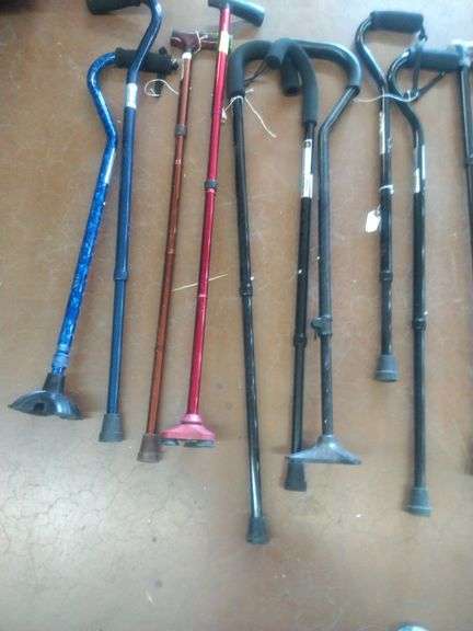 Assorted Walking Canes - Sierra Auction Management Inc