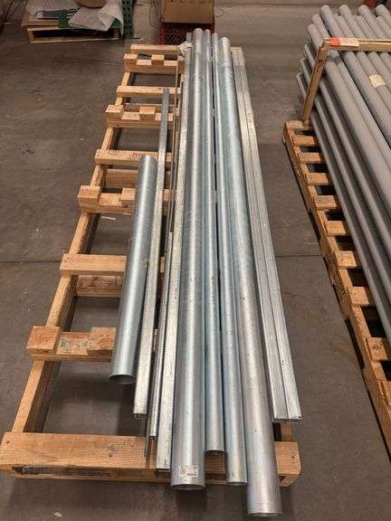 (P) With Assorted Metal Pipes and Reels - Sierra Auction Management Inc