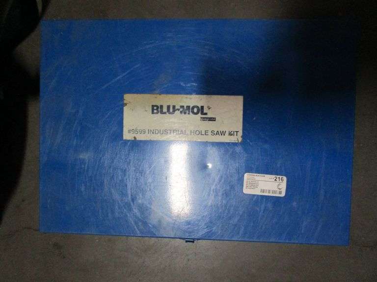 BLU-MOL #9599 Industrial Hole Saw Tools - Sierra Auction Management Inc