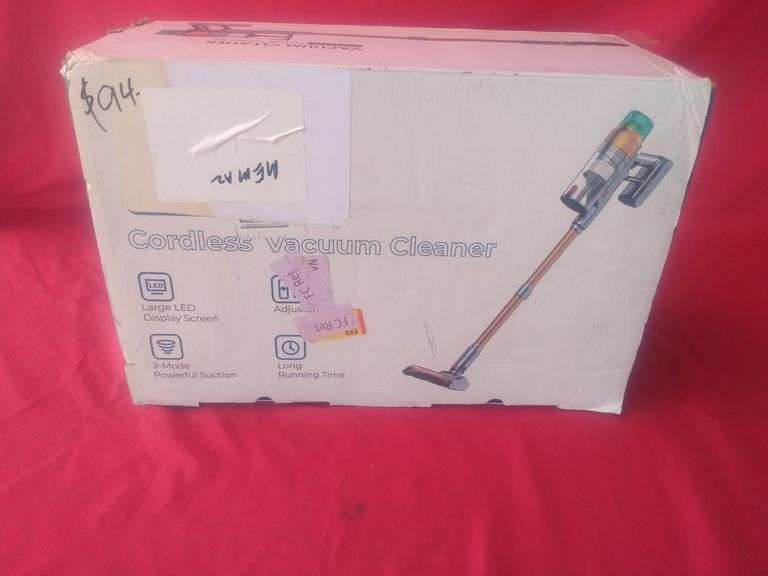 Cordless Vacuum Cleaner EHBL-A001-V01 - Sierra Auction Management Inc