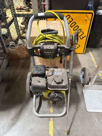 RYOBI 2900 PSI Gas Powered Pressure Washer - Sierra Auction Management Inc