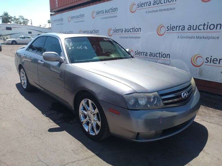 2003 Infiniti M45 - Sierra Auction Management Inc