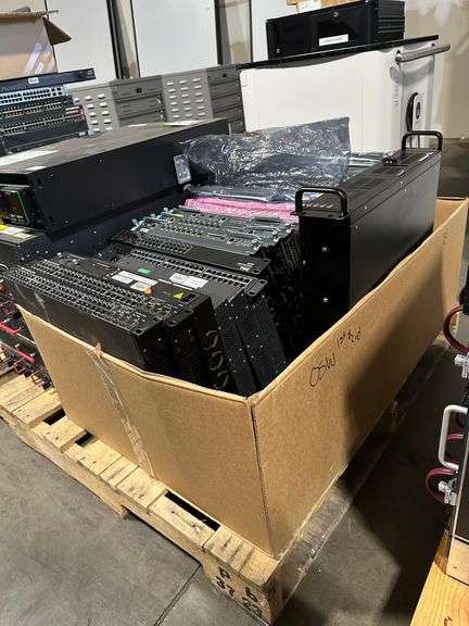 (P) With Assorted Server Electronics Including- DELL PowerConnect 6224P ...