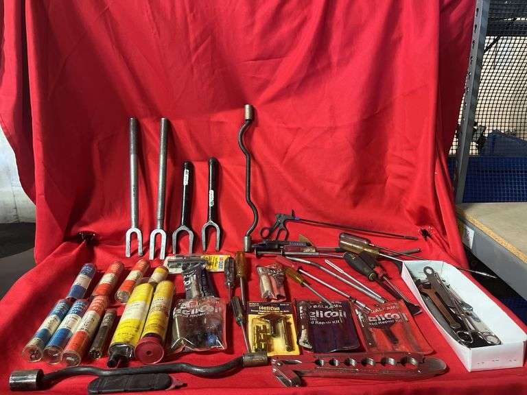 Plastic Crate With Assorted Tools and Hardware Including- CarQuest ...