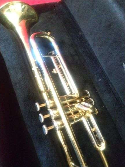 Trumpet With Case - Sierra Auction Management Inc