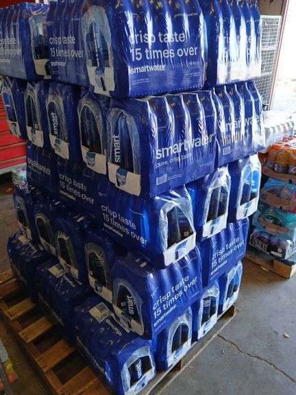 Pallet of Smart Water 15ct 1L - Sierra Auction Management Inc