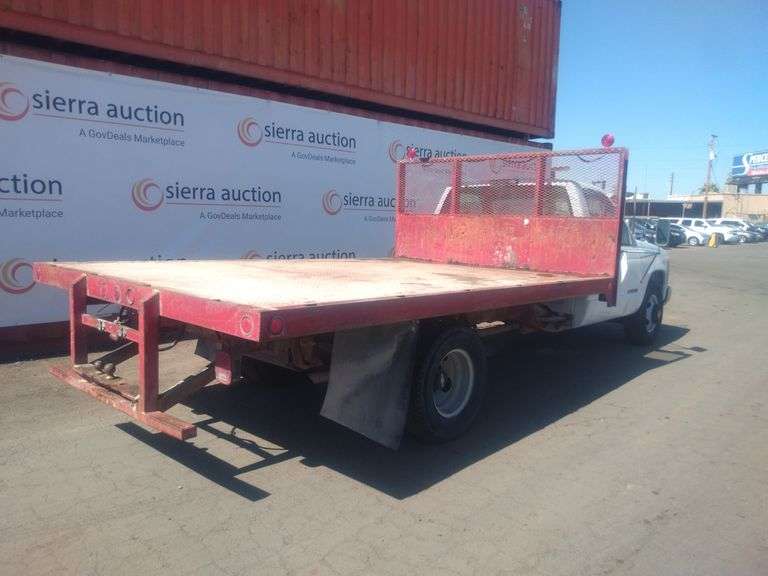 1998 Chevrolet C/K 3500 Flatbed Truck - Sierra Auction Management Inc