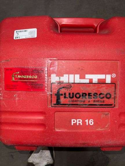 Hilti PR16 Rotary Laser Level - Sierra Auction Management Inc