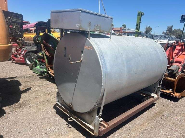 Aluminum Storage Tank - Sierra Auction Management Inc