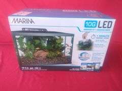 Marina 10G LED Aquarium Kit 15256 - Sierra Auction Management Inc