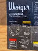 (2) Wenger three tier mobile riser platforms. - Sierra Auction ...