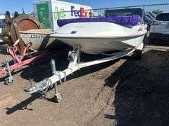 1998 Shuttle Craft and 2000 Bombadier Jet Ski with Trailer - Sierra ...