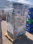 Approximately six military style hard plastic cargo containers ...