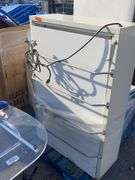 VWR recirculator, Fisher scientific lighting cabinet and two drawer ...