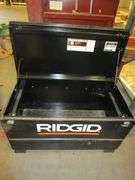 RIDGID Metal Tool Box 48"Lx24"Dx29"H - Sierra Auction Management Inc