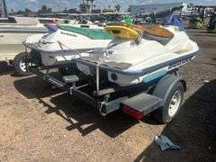 1997 Bombadier and 1993 Bombadier Jet Skis with Trailer - Sierra ...