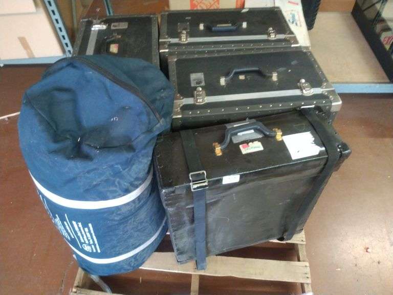 (P) Musical Instrument Cases w/ Star Lab Portable Planetarium - Sierra ...