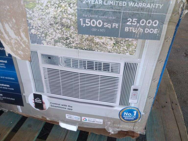 Midea SmartCool Window Air Conditioner MAW25S2ZVT - Sierra Auction Management Inc