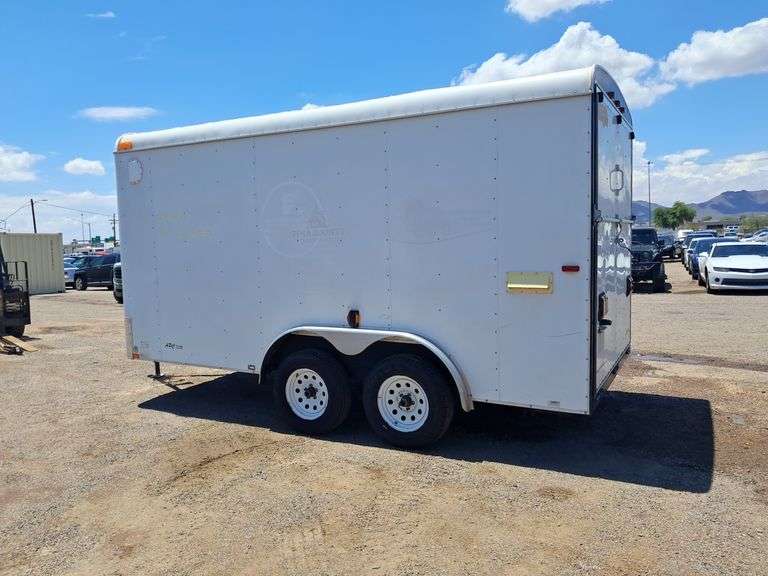 2006 Interstate West Corp TLRD714TA2 Box Trailer - Sierra Auction ...