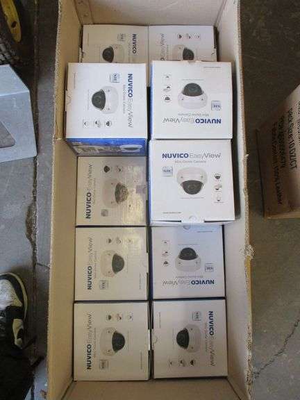 Box With (13) NUVICO EasyView Mini Dome Indoor Color Camera CD-SD3895N ...