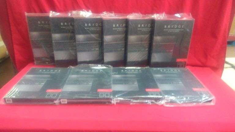 Case of (10) NEW Brydge BRY6022-BMC INT Space Gray 12.9" iPad Pro Wireless Keyboards (2018 Gen 3 ...