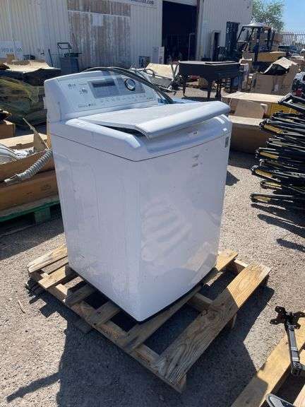 (1 Qty) LG Top Load Washer (Model: WT4970CW S/N 405PNVZ08823) - Sierra ...