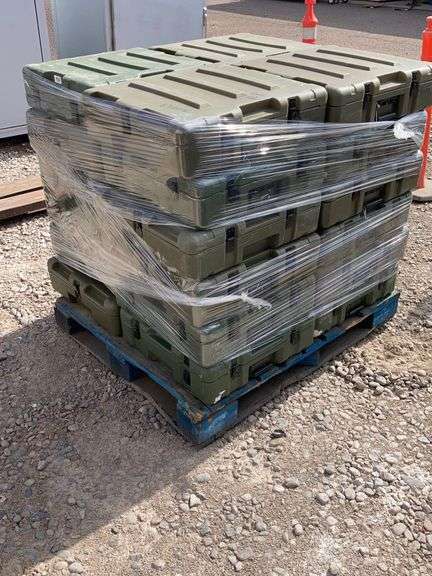 Approximately 24 military style hard plastic cargo containers. - Sierra ...