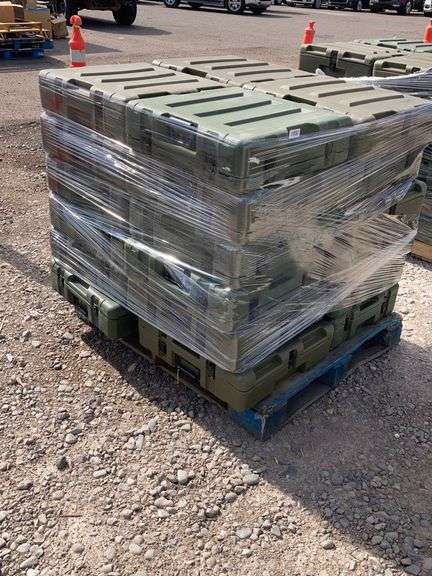 Approximately 24 military style hard plastic cargo containers. - Sierra ...