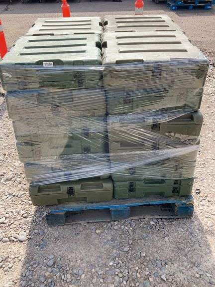 Approximately 24 military style hard plastic cargo containers. - Sierra ...