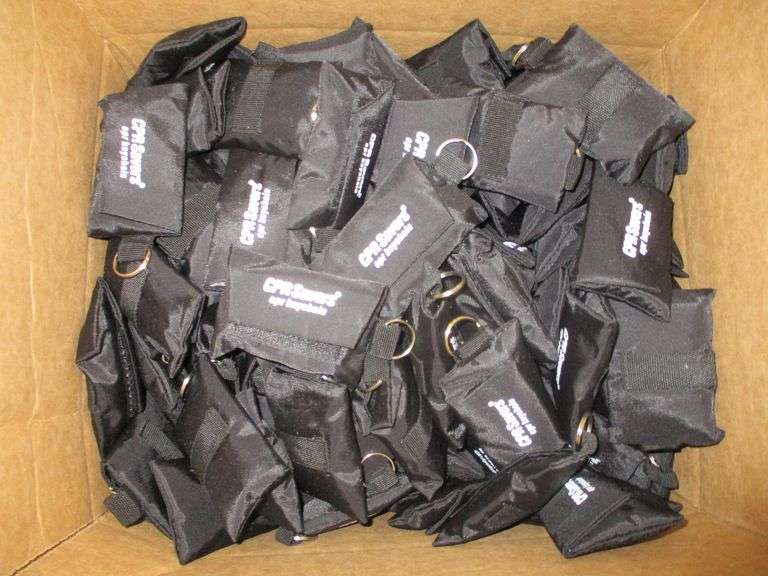 Box With Large Group of CPR SAVERS CPR Keychains - Sierra Auction ...